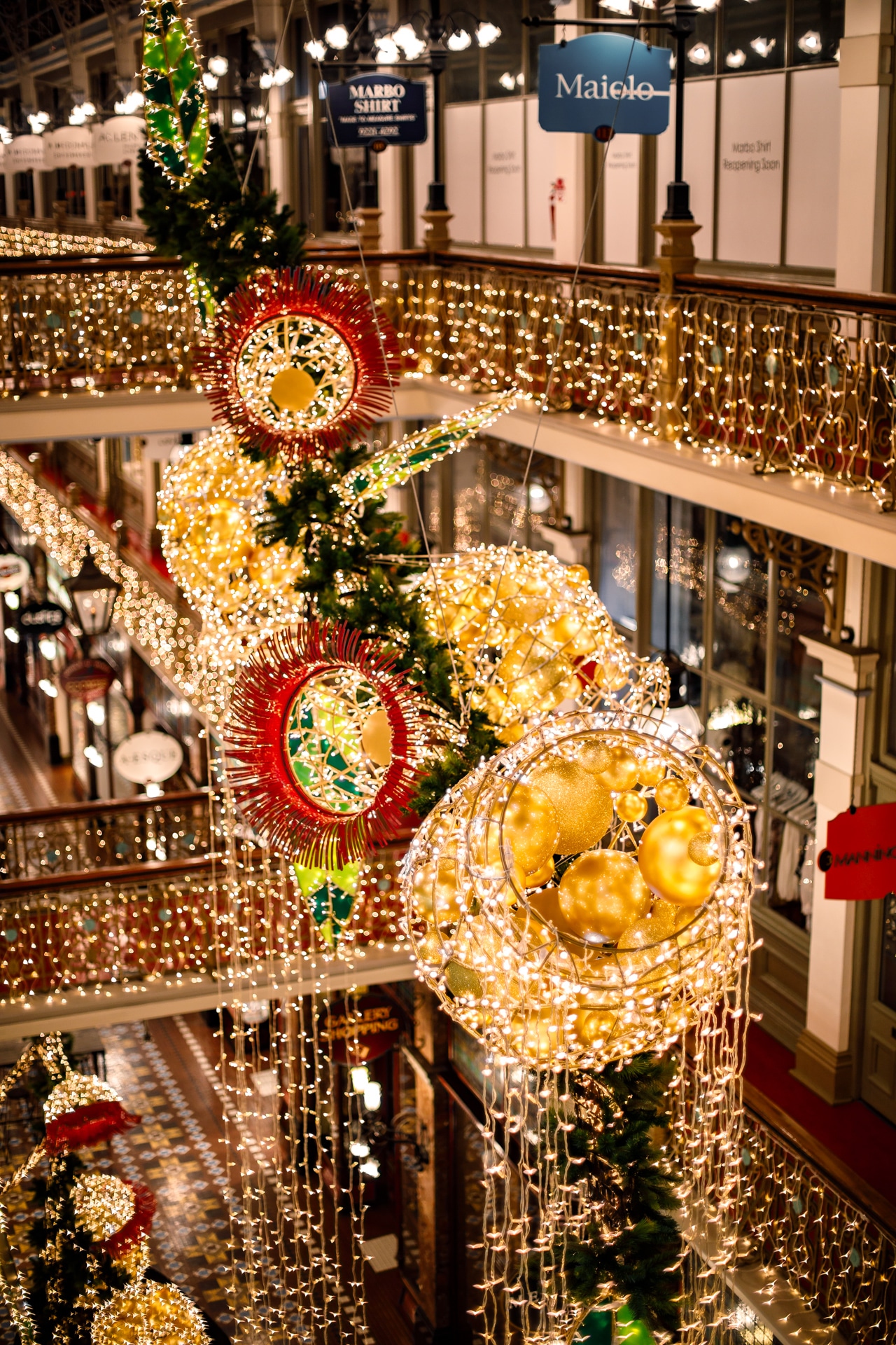 The Strand Arcade Christmas Display | Case Study | Visual Inspirations